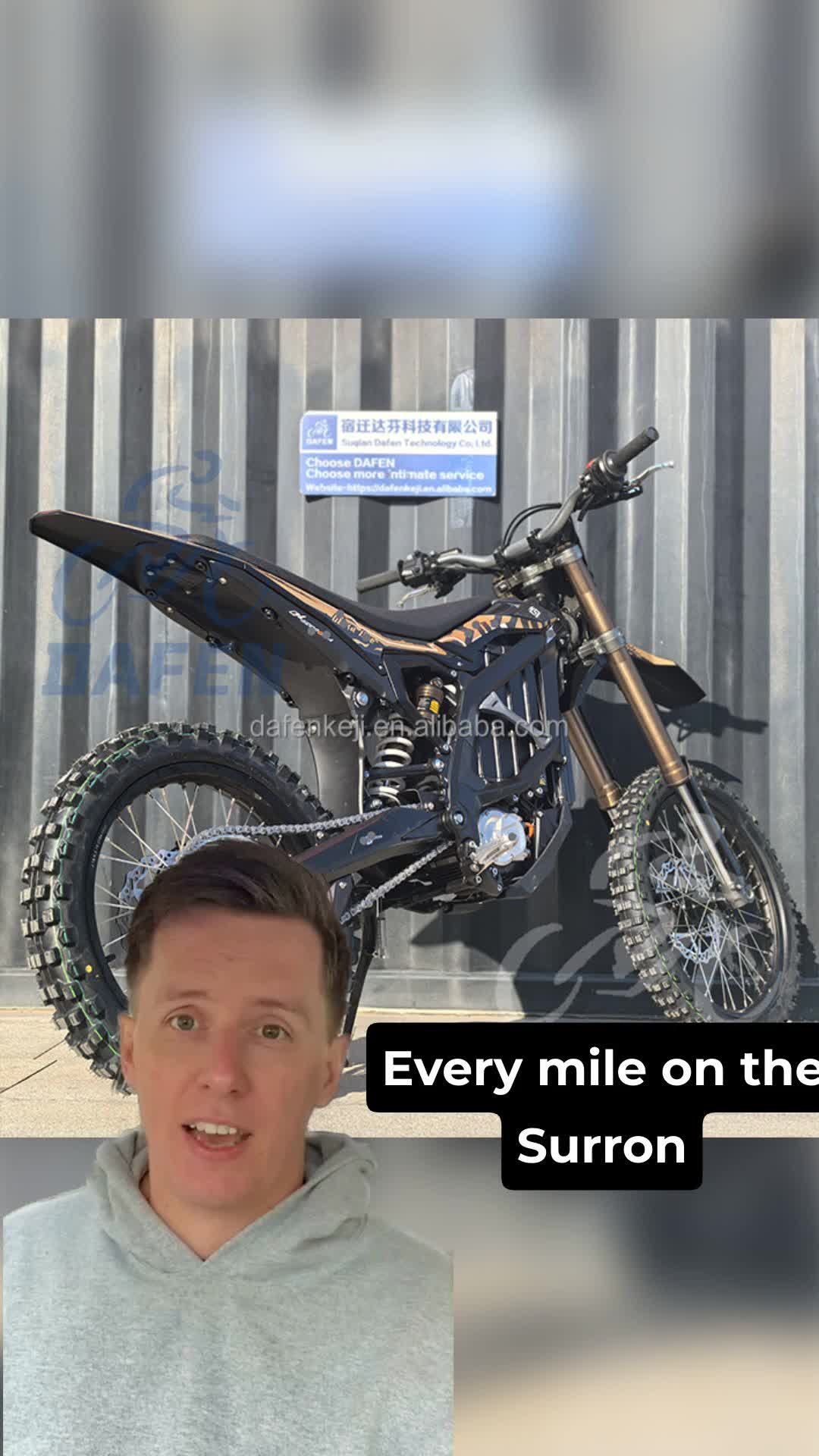 2025 Sur Ron ULTRA BE 74V 60ah 21000W Electric Dirt Bike
