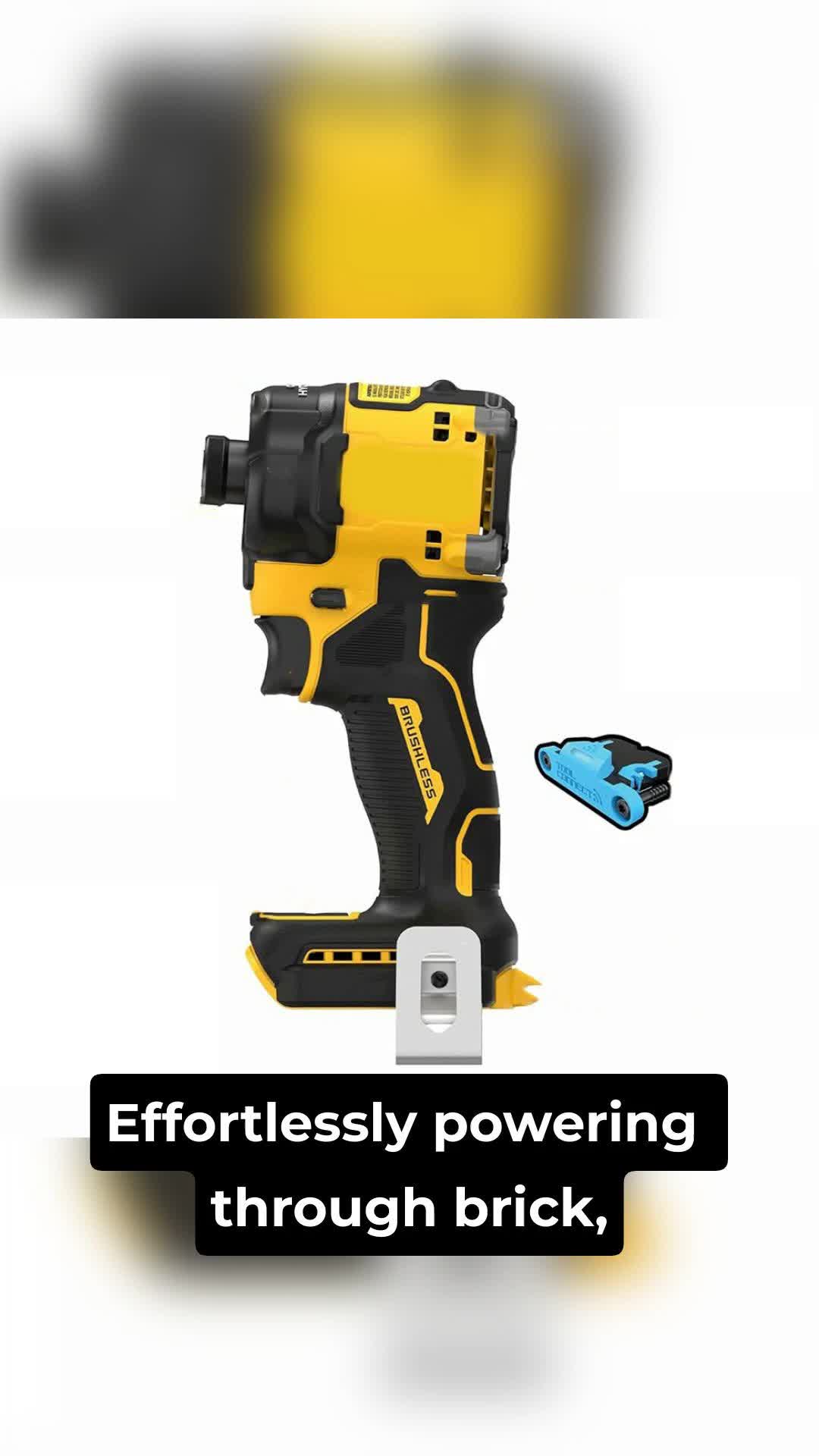 High Torque Motor 20V Lithium-Ion Battery Electric Screw Driver for ...