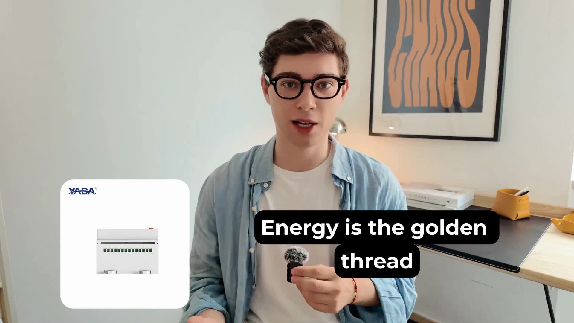 YADA YDM500D Dual DC Circuits - High Accuracy Energy Meter